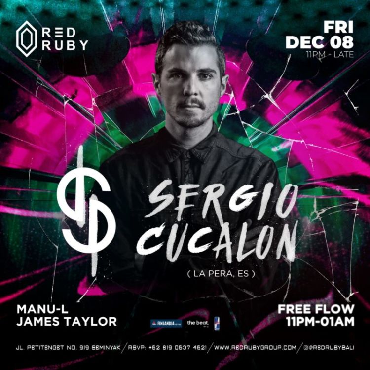 Sergio Cucalón at Red Ruby | The Beat Bali