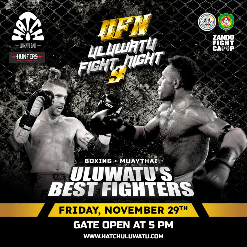 Uluwatu Fight Night 9 at Hatch | The Beat Bali