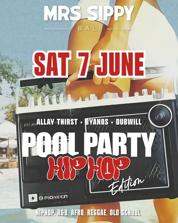 Hip Hop Pool Party - The Beat Bali