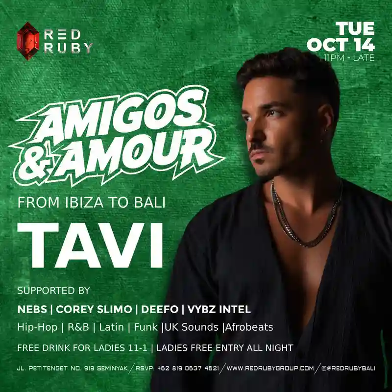 Amigos & Amour at Red Ruby | The Beat Bali