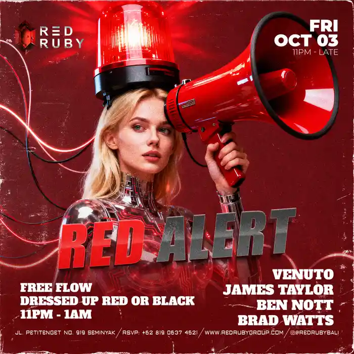 Red Alert at Red Ruby | The Beat Bali