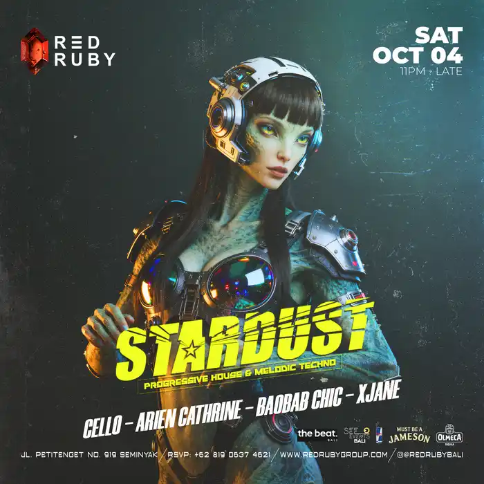 Stardust at Red Ruby | The Beat Bali