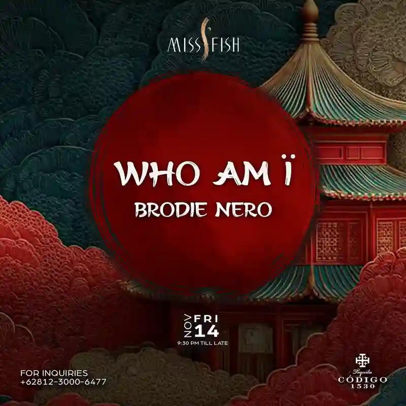Friday at Miss Fish with Who Am I | The Beat Bali