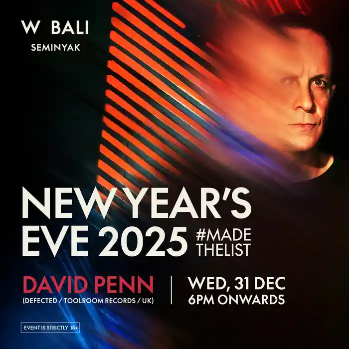 New Year’s Eve with David Penn at W Bali | The Beat Bali