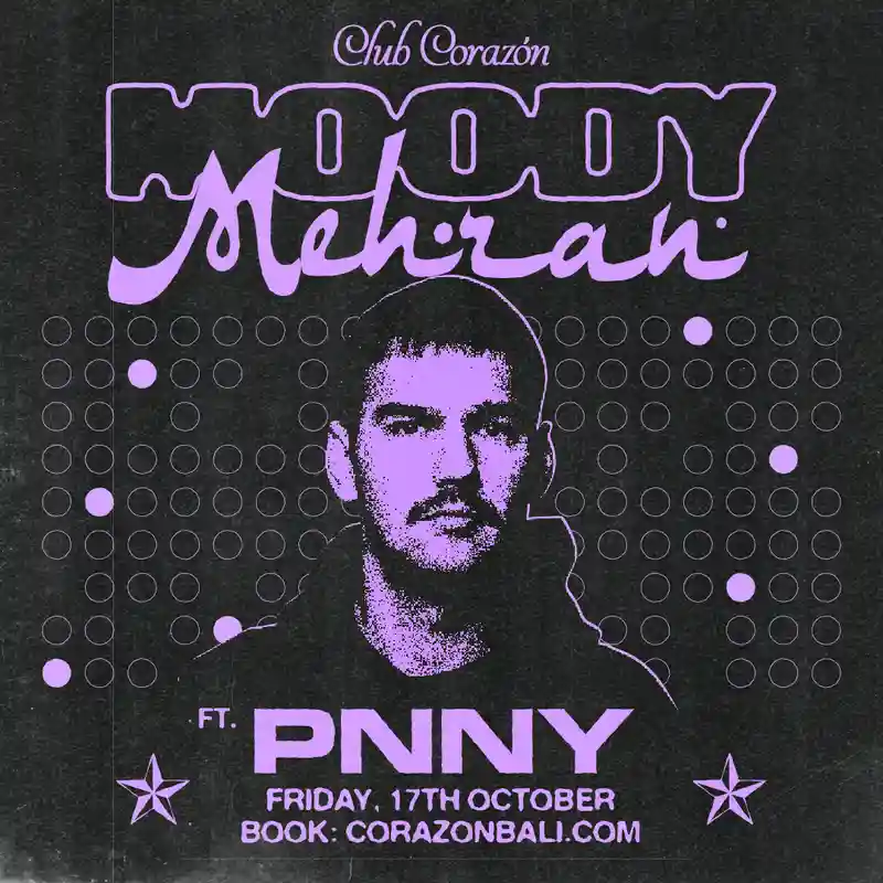 PNNY Ft. Moody Mehran at Corazon | The Beat Bali