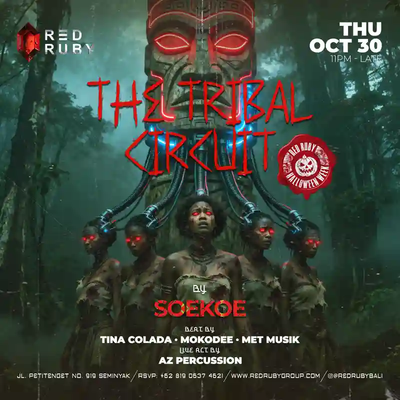 The Tribal Circuit by Soekoe at Red Ruby | The Beat Bali