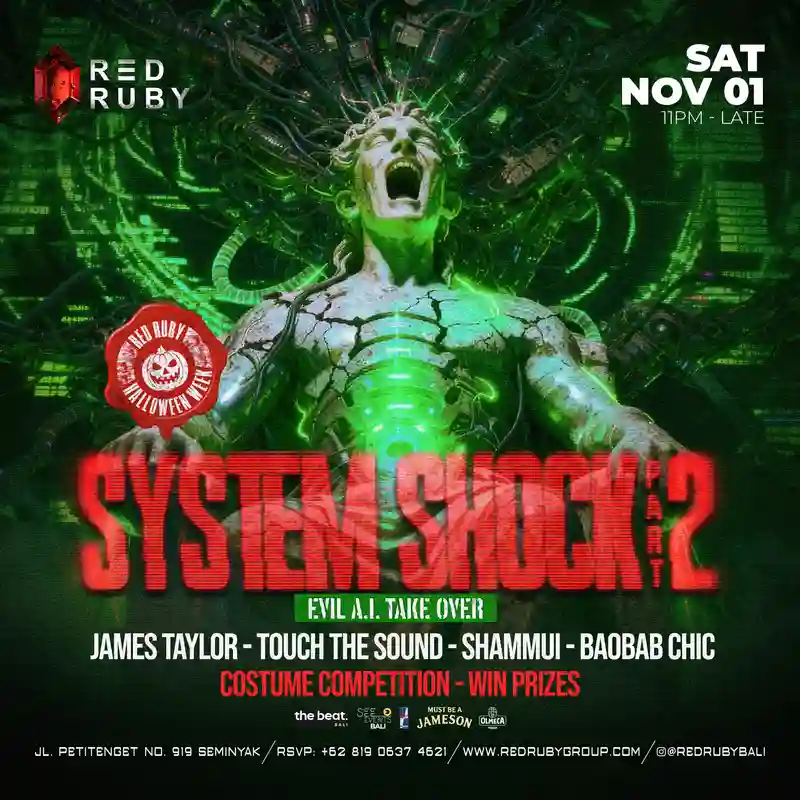 System Shock Part 2 at Red Ruby | The Beat Bali