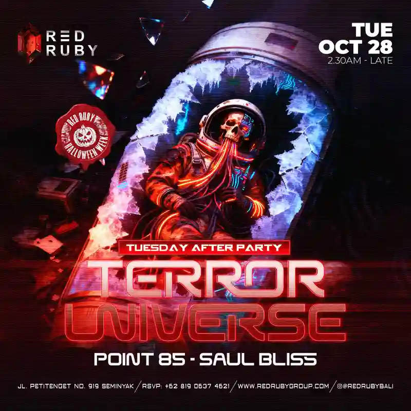 Terror Universe at Red Ruby | The Beat Bali