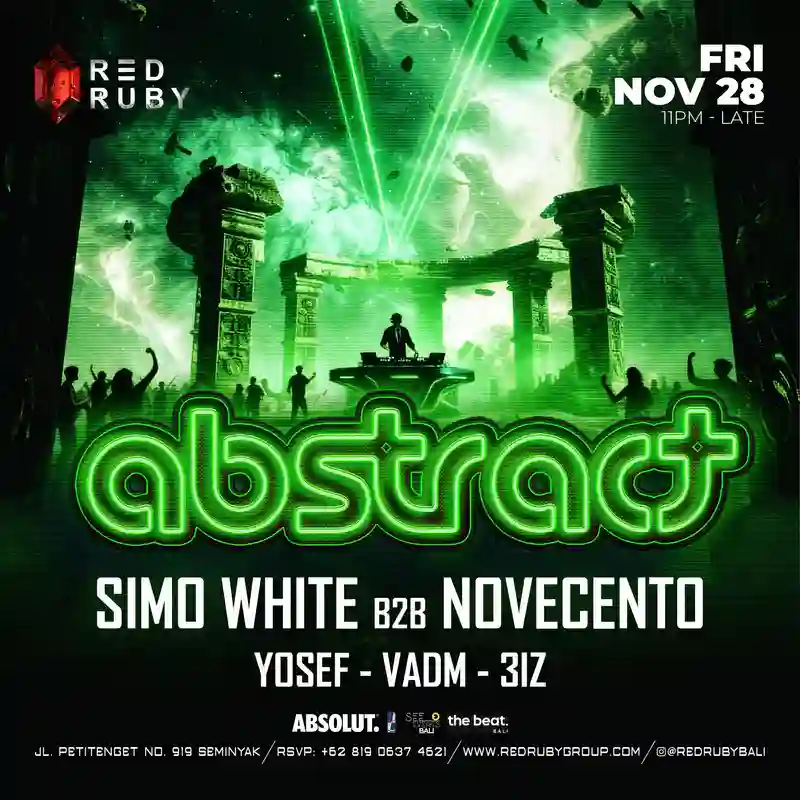 Abstract at Red Ruby | The Beat Bali