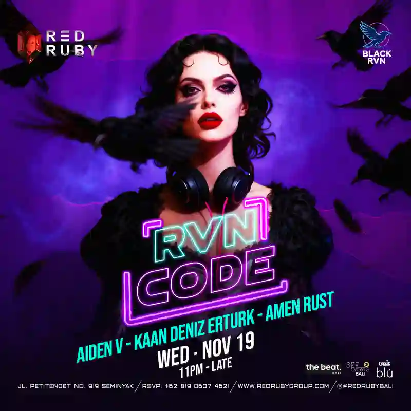 RVN CODE at Red Ruby | The Beat Bali