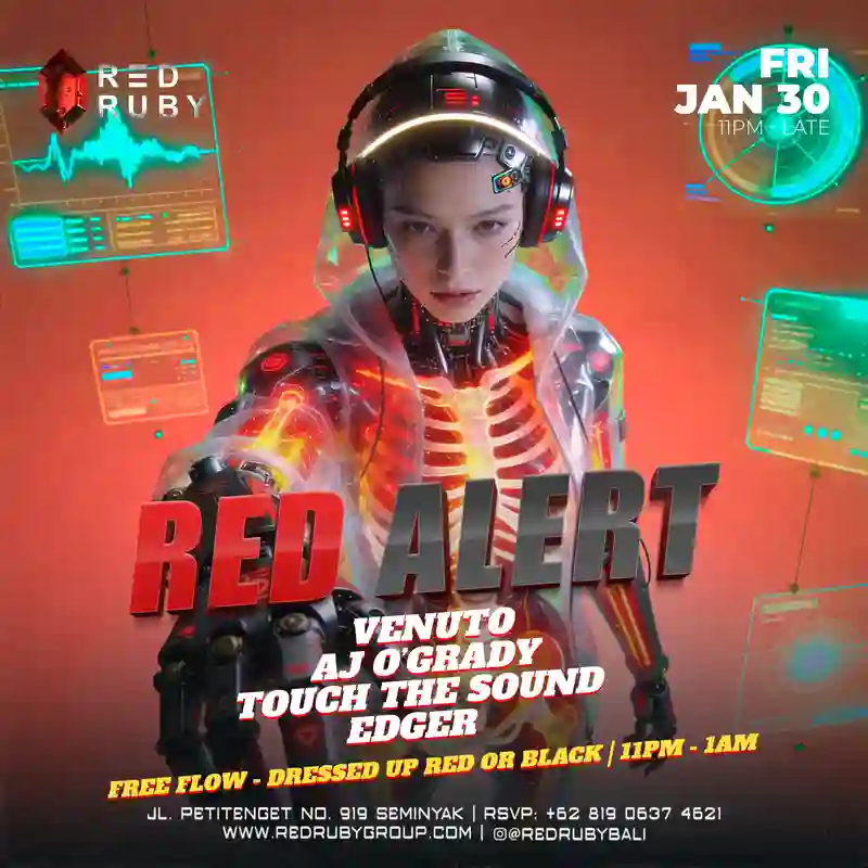 Red Alert at Red Ruby | The Beat Bali