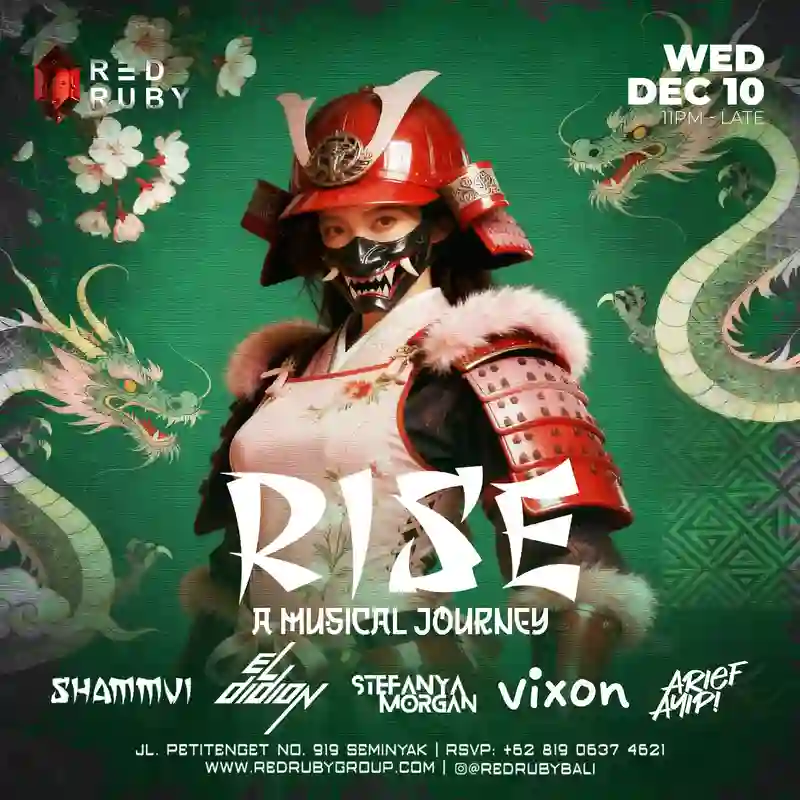 Rise at Red Ruby | The Beat Bali