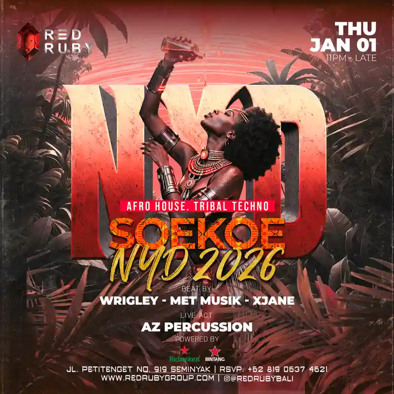 Soekoe - Afrohouse at Red Ruby | The Beat Bali