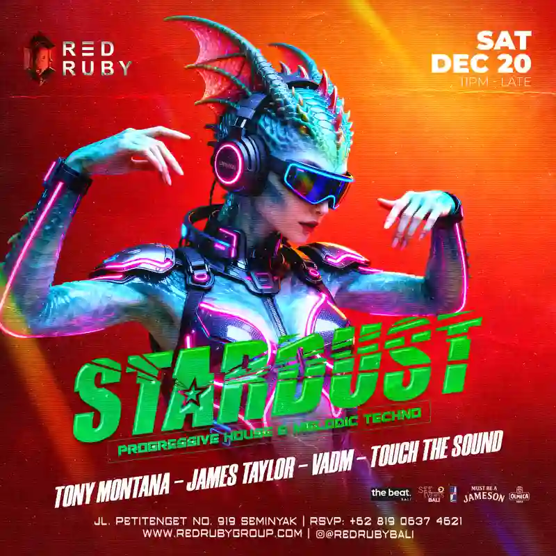 Stardust at Red Ruby | The Beat Bali
