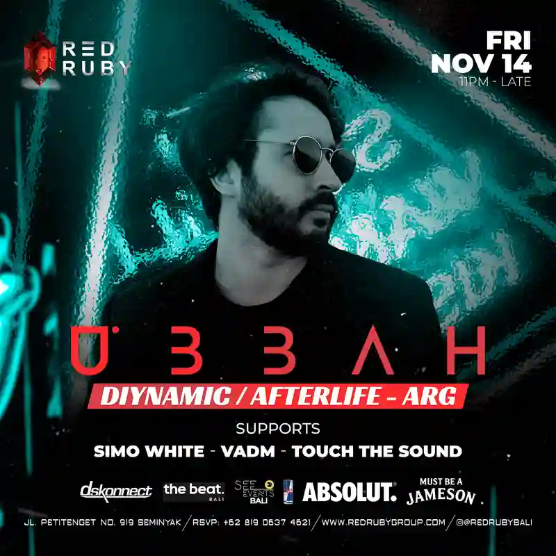 UBBAH at Red Ruby | The Beat Bali