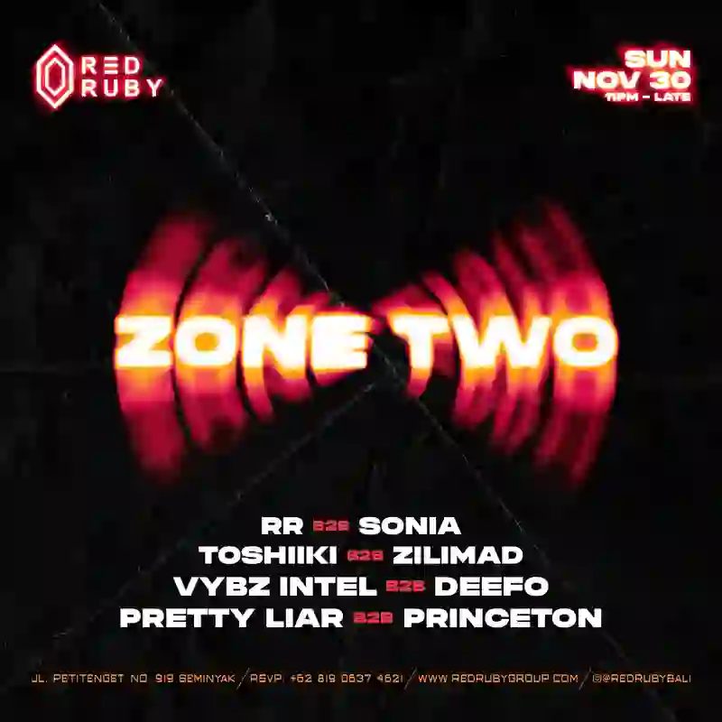 Zone Two at Red Ruby | The Beat Bali