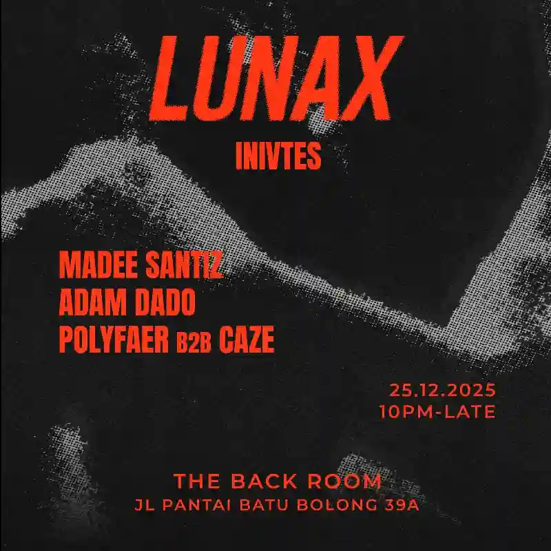 LUNAX: The Ultimate Christmas Techno Night at The Back Room