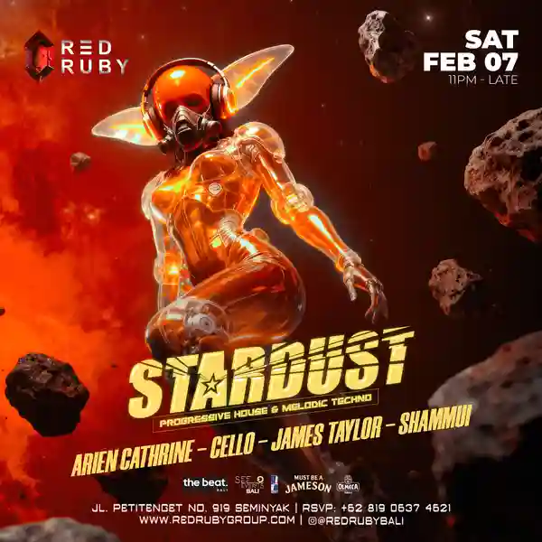 Stardust at Red Ruby | The Beat Bali